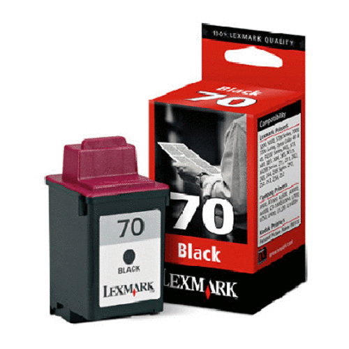 Lexmark 12A1970/15M0922 (No. 70) Original Black Ink Cartridge