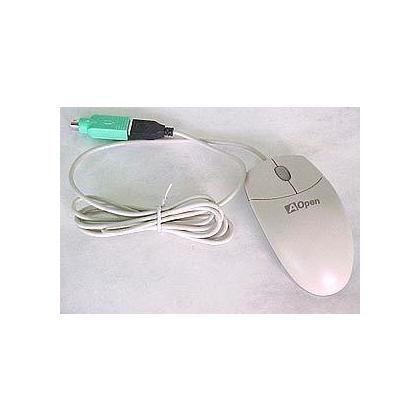 AOPEN USB + PS2 OPTICAL MOUSE (RETAIL BOX)