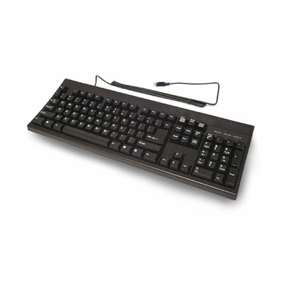 Gateway Black Wired USB Keyboard W/Brown Box (KBD-GW-KU-0447)
