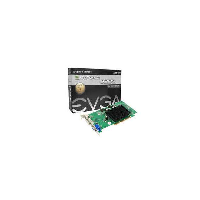 EVGA 6200 512M AGP8X Vedio Card (VCD-EG-512-A8-N403-LR)