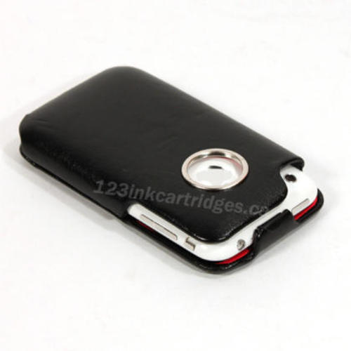 Durable Leather Case for iPhone 3G/3GS (Black)