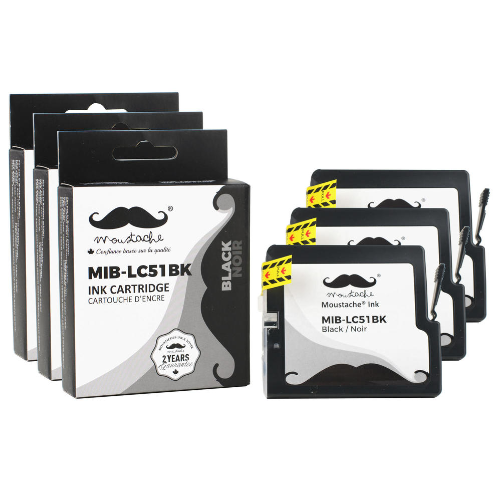 Buy Brother LC51BK Black Ink Cartridge - Compatible