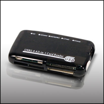 USB 2.0 All-in-1 Card Reader