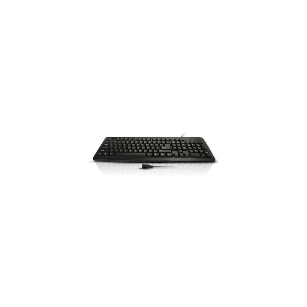 107-Key USB Keyboard (Black) Retail Box
