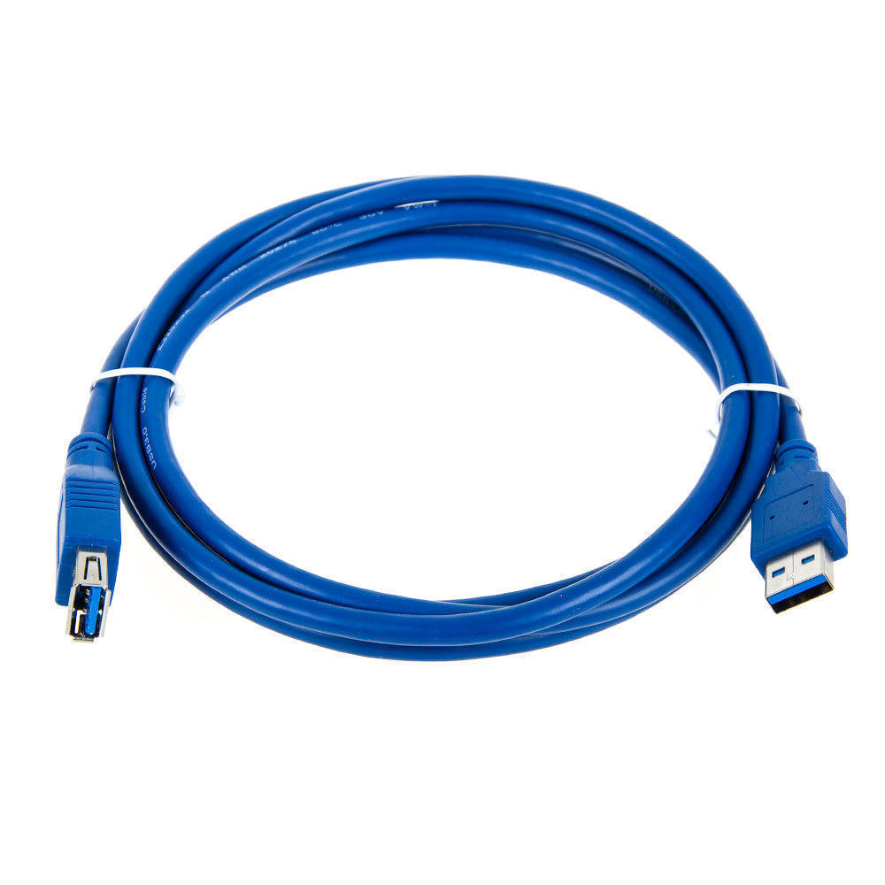 High Quality USB 3.0 A Male to A Female Extension Cable - Black - 6ft ...