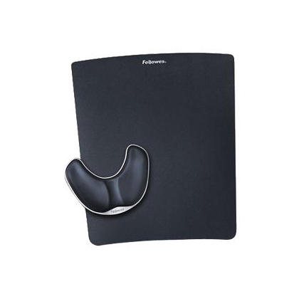Fellows Pro Series Mouse Pad with wrist pillow (Black)