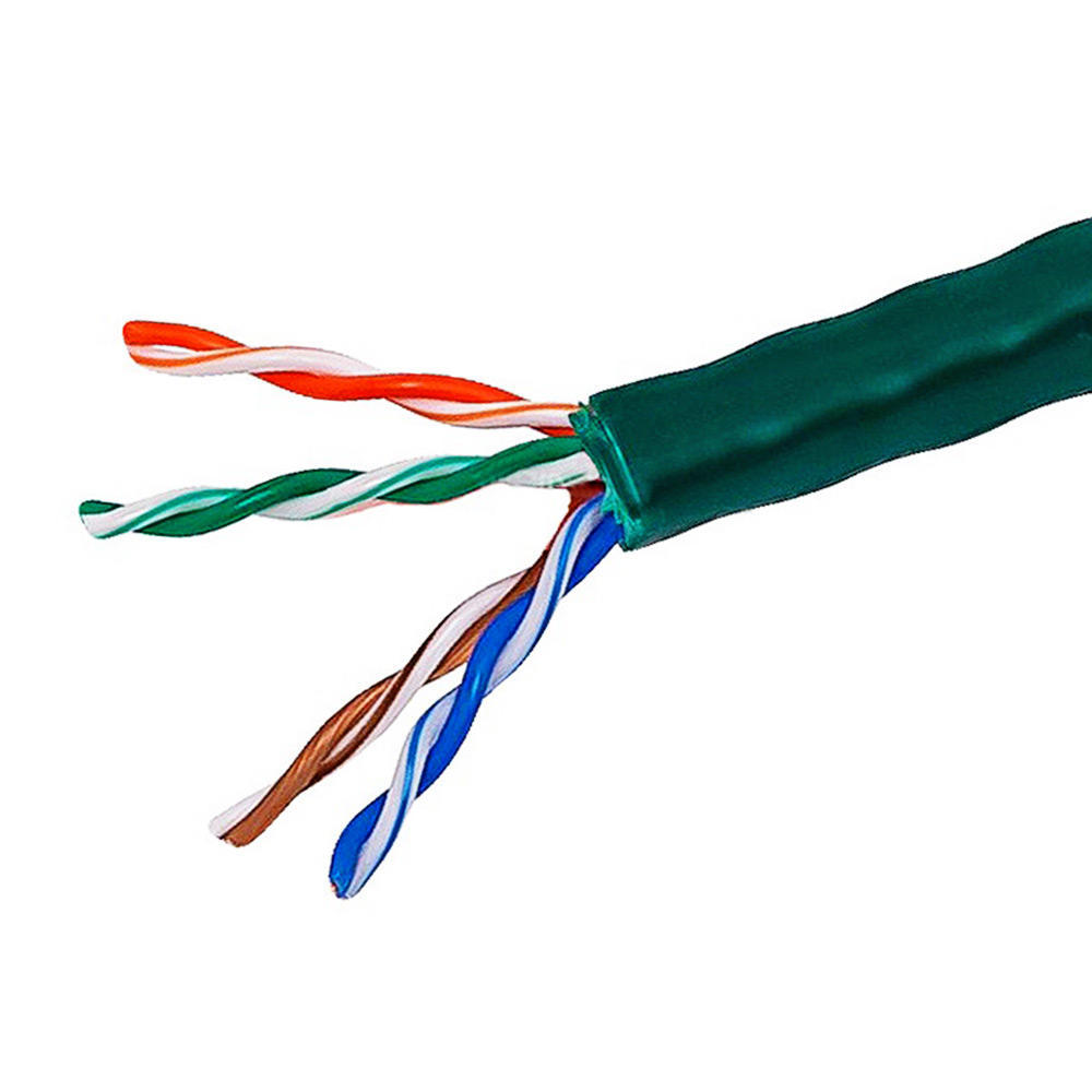 Cat5e 24AWG UTP Solid Bulk Cable, CMR-Rated, 1000ft - Monoprice®