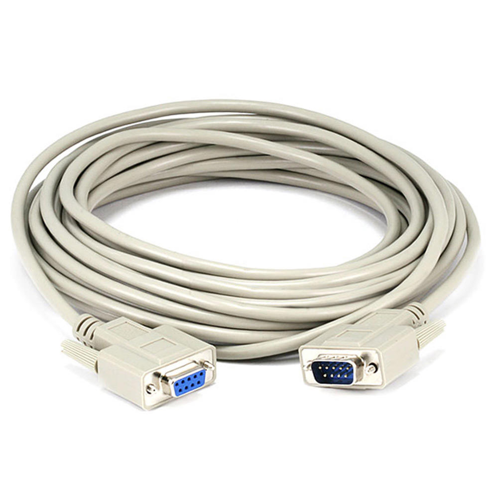DB9 Serial Null Modem Cable M/F - Monoprice