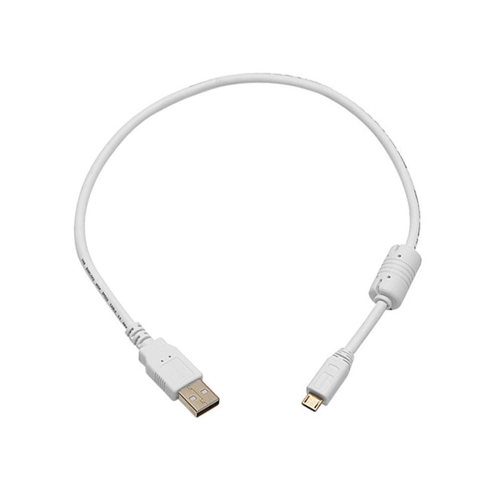 USB 2.0 A Male to Micro 5pin Male 28/24AWG Cable w/Ferrite Core (Gold ...