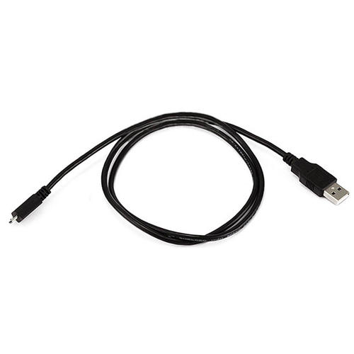 USB Type-A to Micro Type-B 2.0 Cable - 5-Pin, 28/28AWG, Black