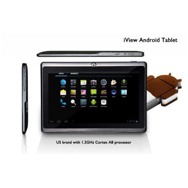 Iview 754TPC Internet Tablet - Android OS 4.0 Ice Cream Sandwich, 7 ...