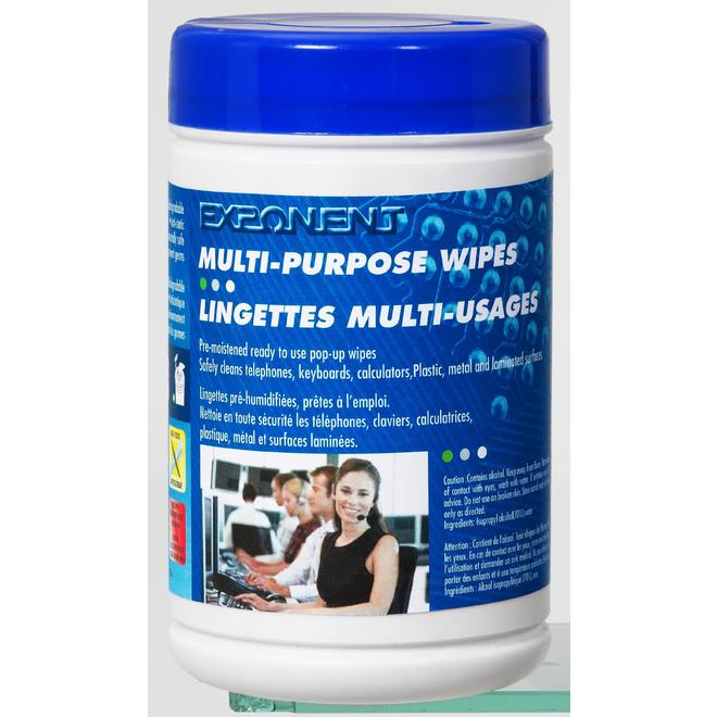 Exponent Microport Multi-purposes wipes (100 wipes)