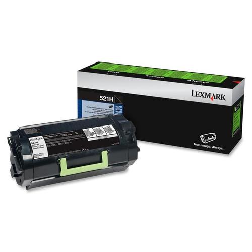 Lexmark 521H 52D1H00 OriginalBlack Toner Cartridge High Yield
