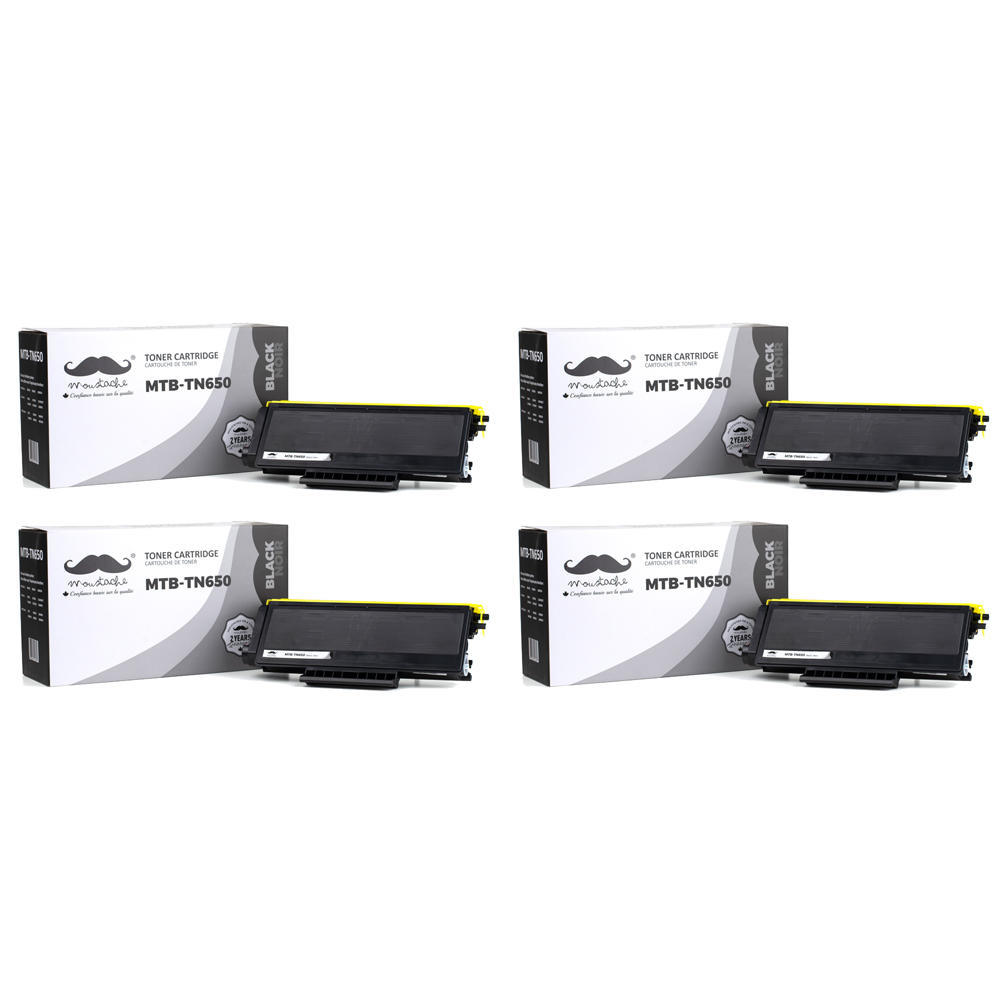 Brother TN650 Compatible Black Toner Cartridge High Yield of TN620 ...