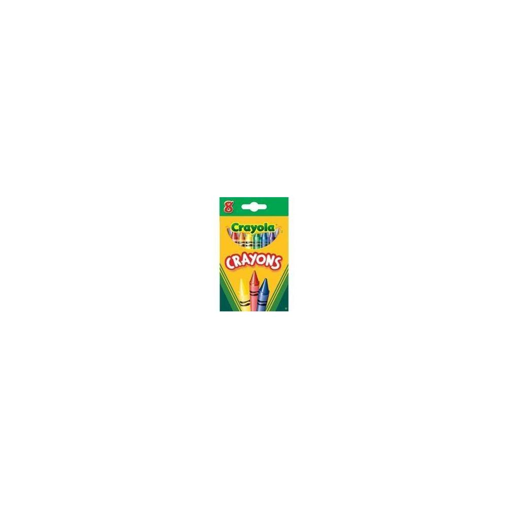 Crayola® wax crayons-box 8