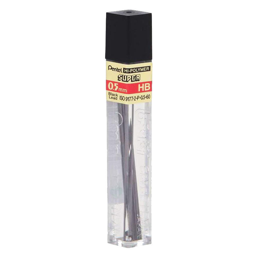 Pentel® Super Hi-Polymer® HB Lead Refill