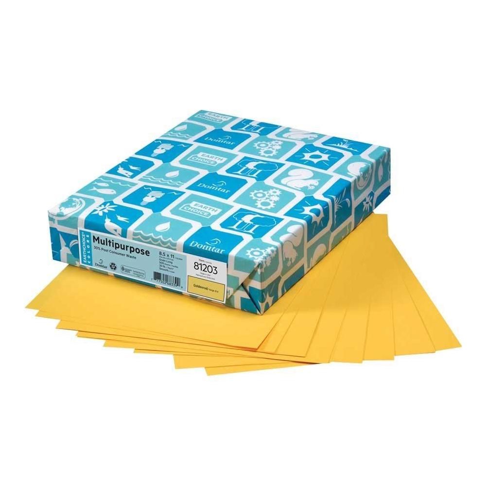Domtar® Lettermark® Multipurpose Coloured Paper, 8-1/2" x 11", 20lb ...