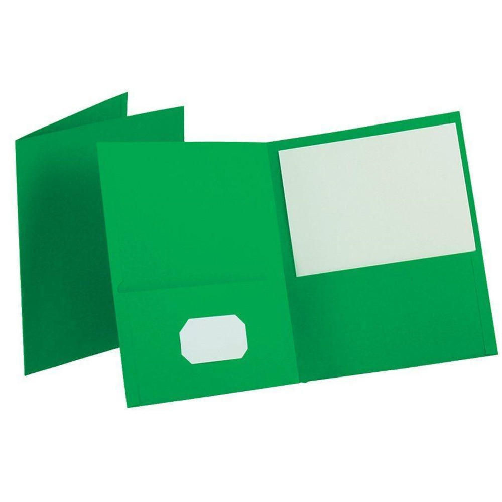 Oxford Twin Pocket Folders, Letter Size - 25 / Pack