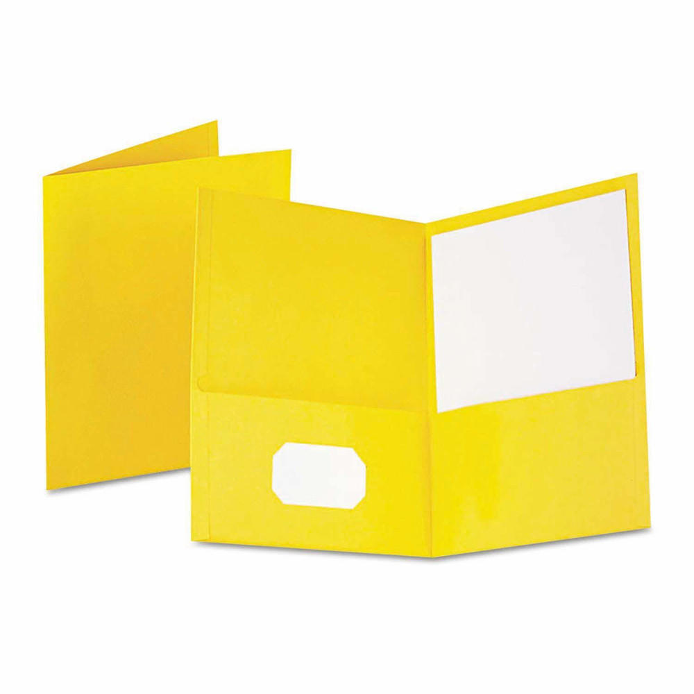 Oxford Twin Pocket Folders, Letter Size - 25 / Pack
