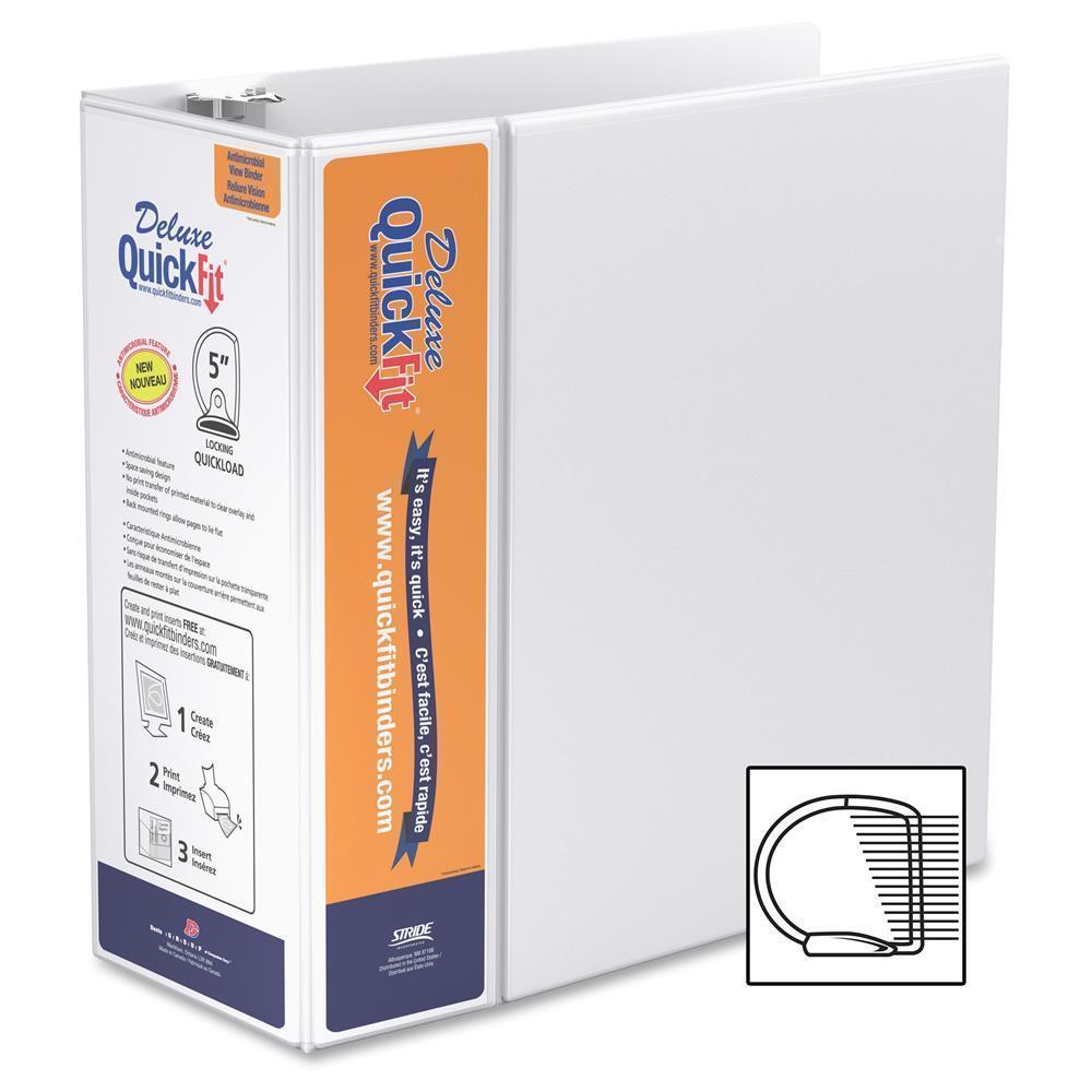 QuickFit® Deluxe Heavy-Duty Antimicrobial Presentation Binder