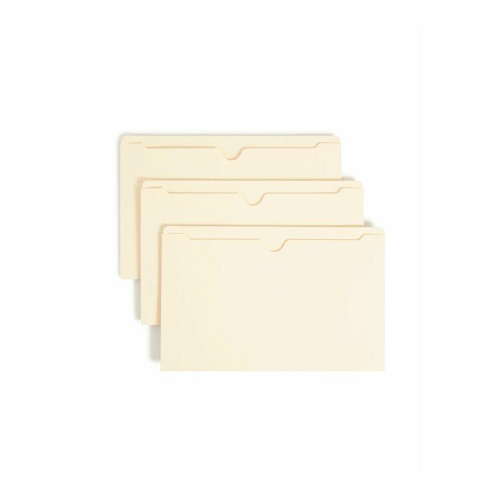 Smead® Legal Recycled File Jacket 8.5"x14" 11pt 2-Ply Manila Reinforced ...