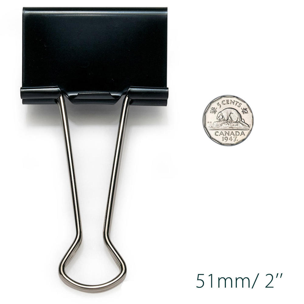 Westcott Binder Clips Grip Triangular Fold Back - 12 pcs/Box