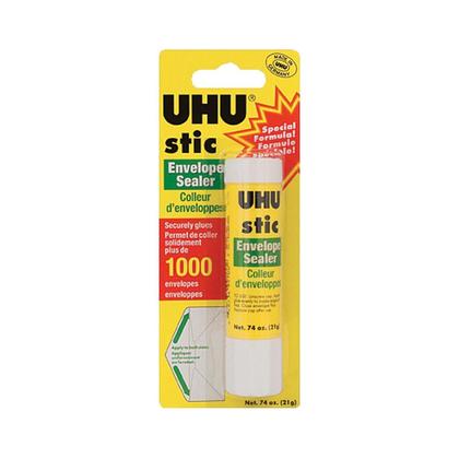 UHU 99701 Envelope Sealer Glue Stick,1000 Envelopes.21g 671404