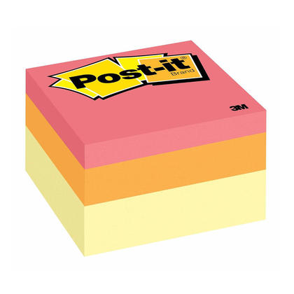 Post-it® Notes Cube, 2" x 2", 400 Sheets/Cube