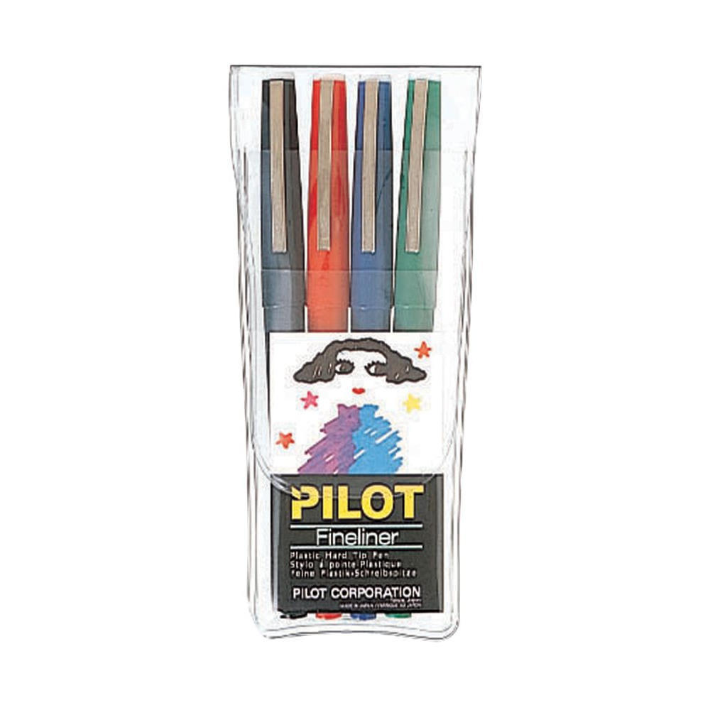 Pilot® Fineliner 0.4 mm Extra Fine Tip Felt Pen, 12/Box