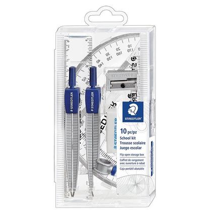 STAEDTLER 10-Pc Geometry Math Set 267625