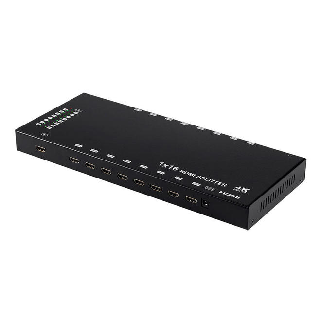 Blackbird 4k 1X16 HDMI Splitter with 3D Support - Monoprice®