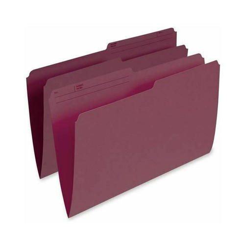 Pendaflex Recycled Reversible File Folders - Legal Size - Black