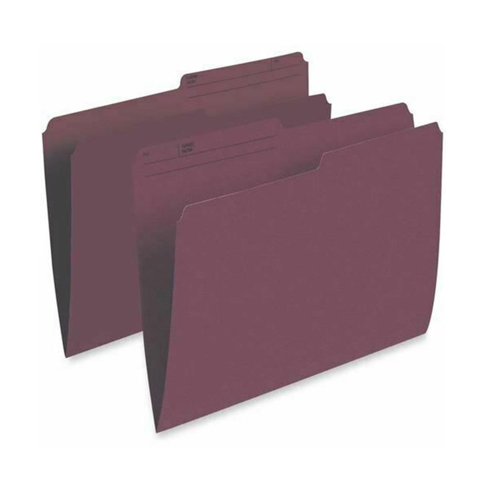Pendaflex Recycled Coloured Reversible File Folders - Letter Size