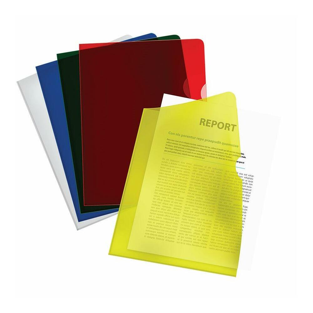 GEMEX® Translucent Polypropylene Protective Two Sealed Folder, 10 ...