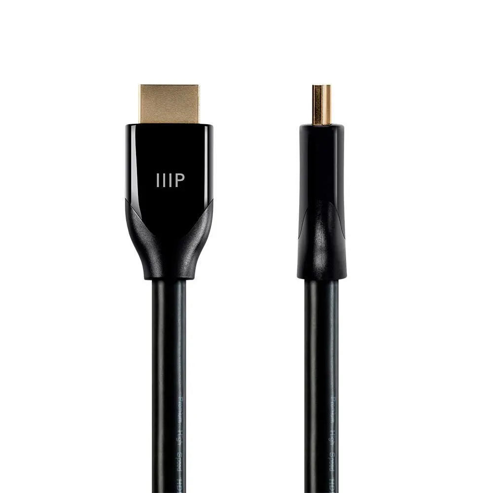 Certified Premium High Speed HDMI Cable HDR 6 Length Black - Monoprice®