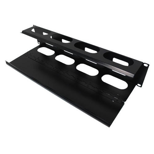 19 Inch Horizontal Cable Management - 2U Hinged