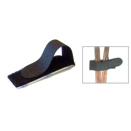 Velcro® 3 inch EconoCatch Adhesive Wrap, Black - Pack of 20