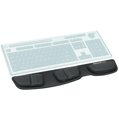 Fellowes® Keyboard Palm Support with Microban® Protection
