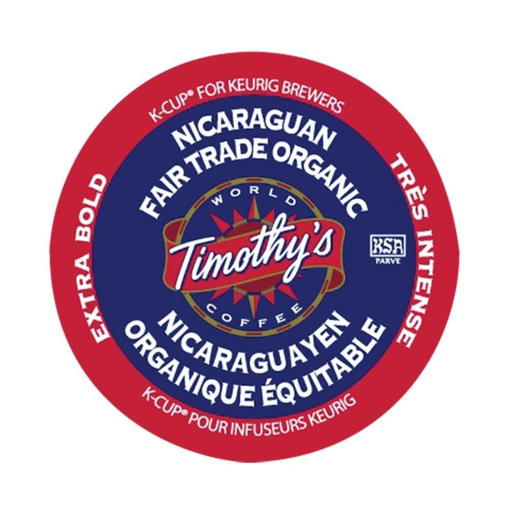 Timothy's® Coffee K-Cup® Pod, 24 Count