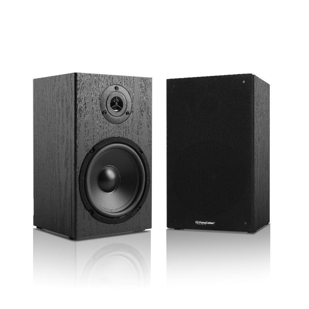 6.5 Inch 2 Way High-Performance Bookshelf Speakers Pair - PrimeCables®