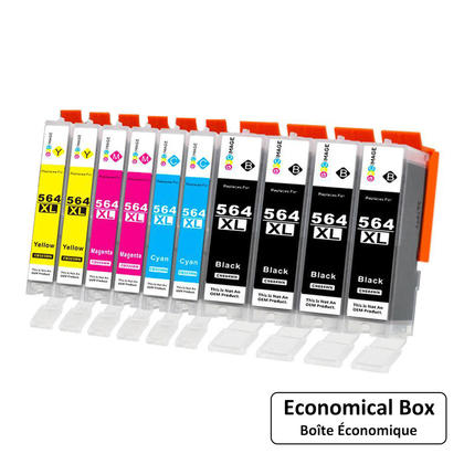 Compatible HP 564XL Ink Cartridge Combo High Yield - Economical Box ...