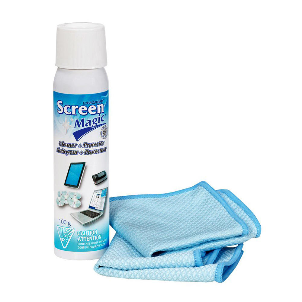 Exponent® Screen Magic™ Nettoyant avec chiffon en microfibre