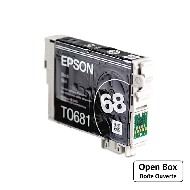Epson T068120 Original Black Ink Cartridge - Open Box