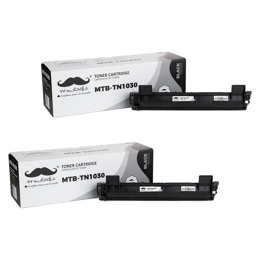 Brother TN1030 TN1060 Compatible Black Toner Cartridge - Moustache®