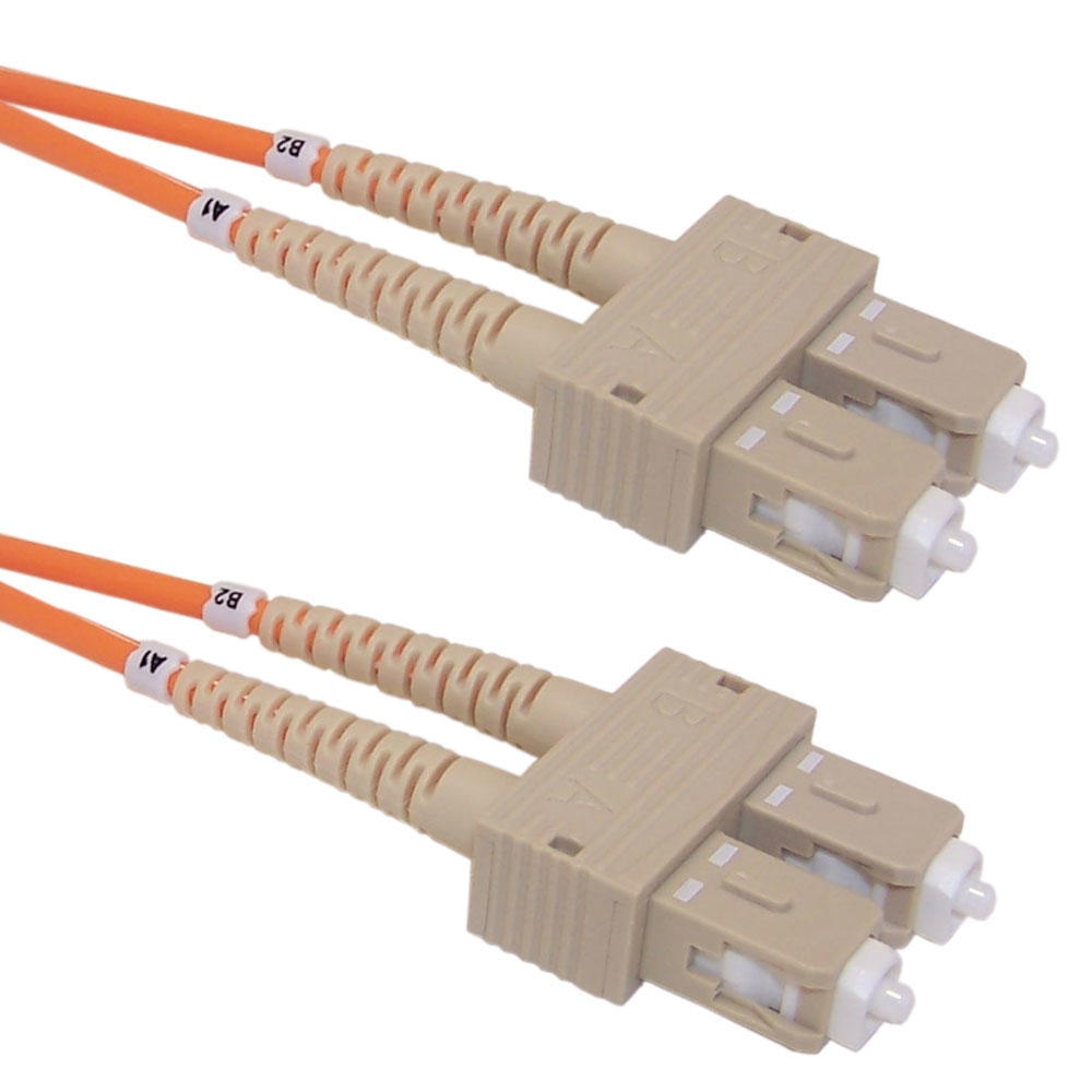 Multimode Duplex SC/SC 50 micron Fiber Cable - 3mm Jacket