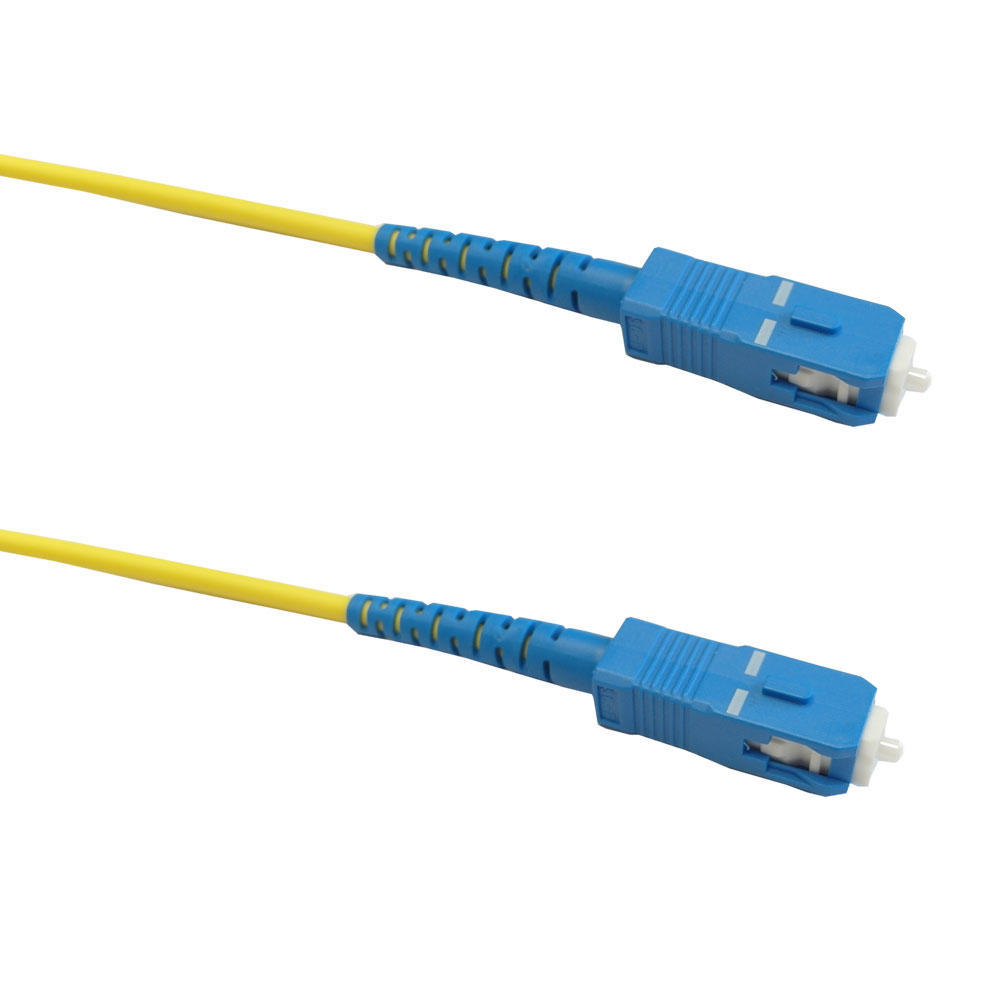 Singlemode Simplex SC/SC 9 micron Fiber Cable - 3mm Jacket