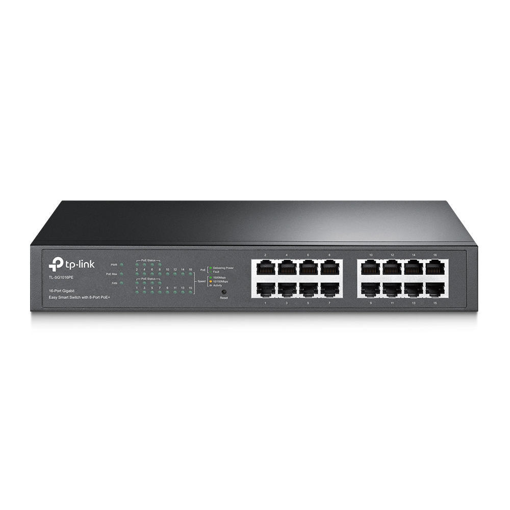 TP-Link TL-SG1016PE Commutateur PoE Gigabit Easy Smart à 16 ports avec ...