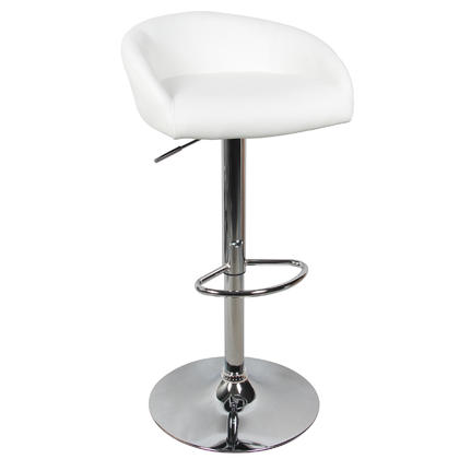 Adjustable Height Swivel Bar Stool, Contemporary Style - Moustache®