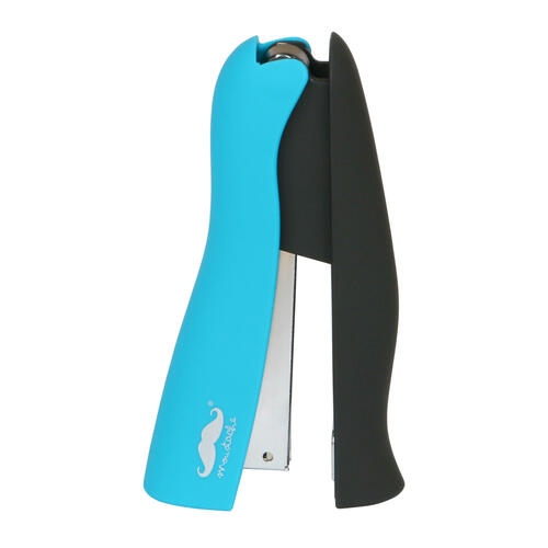 Stand-Up Stapler, Half-Strip, 20-Sheet Capacity - Moustache®