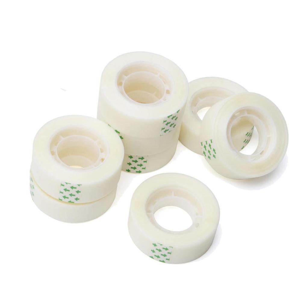 8 Rolls Matte Finish Translucent Invisible Tape with 1" Core, 18 mm x ...
